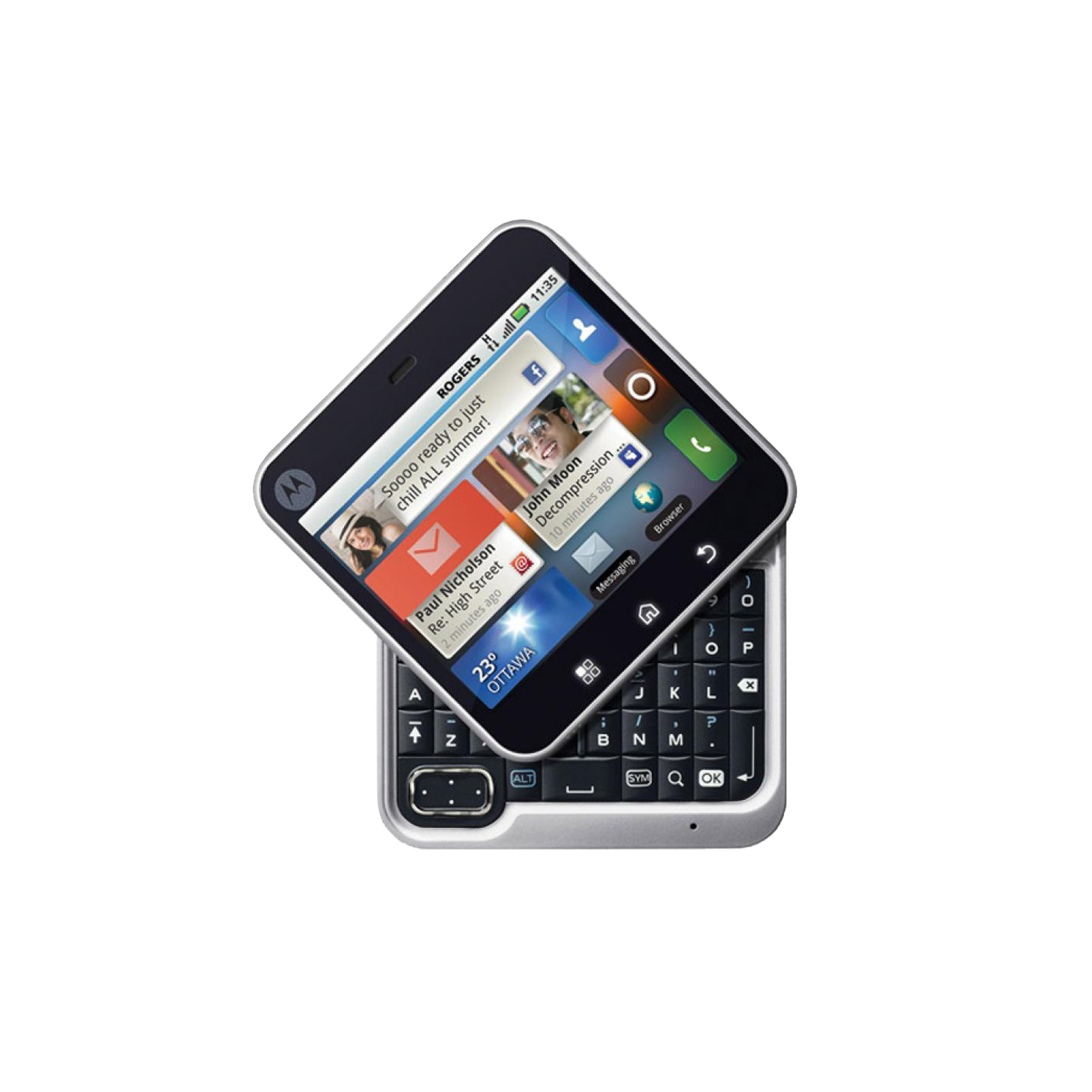 Купить Motorola Flipout (MB511) за 9 100 р. с доставкой в интернет магазине